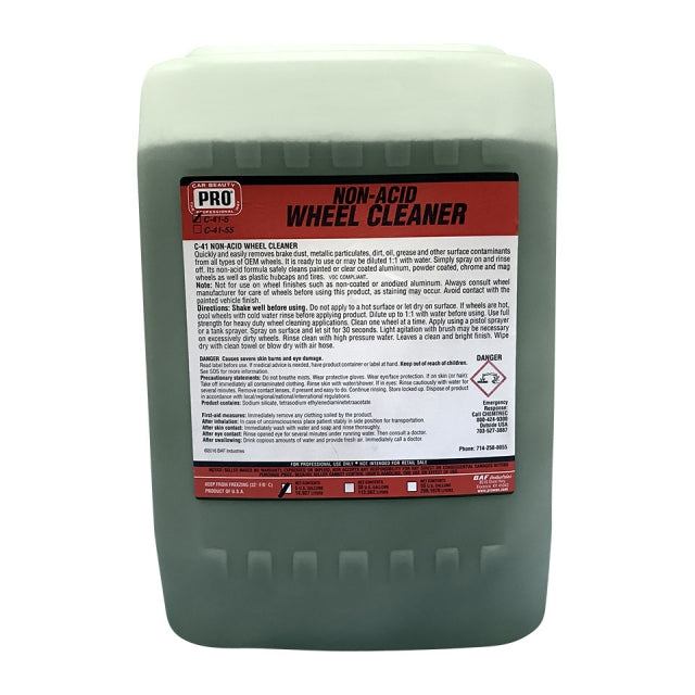 Pro® Non-Acid Wheel Cleaner – Direct Detail Supply